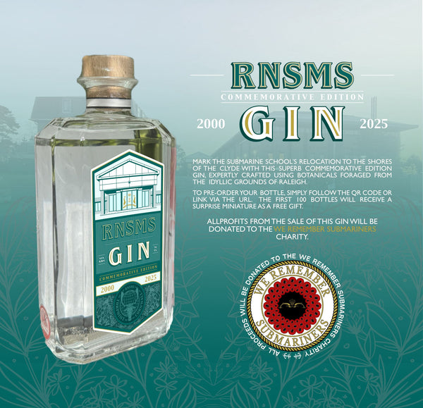 RN Submarine School Gin – Black Bridge Distillery | Premium Craft Spirits