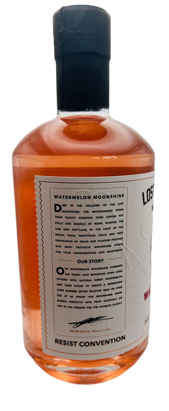 Lost Mountain Watermelon Crawl Moonshine – Black Bridge Distillery ...